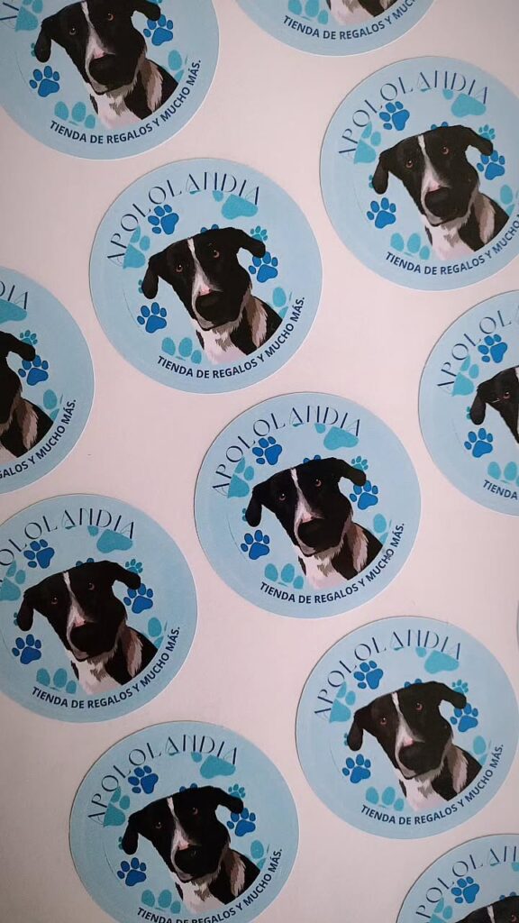 Stickers con mi Logo en Plancha A4 - VALU® Gráfica Creativa