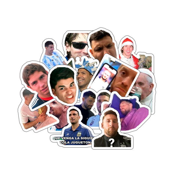 Imprimible Stickers Scaloneta Memes - VALU® Gráfica Creativa