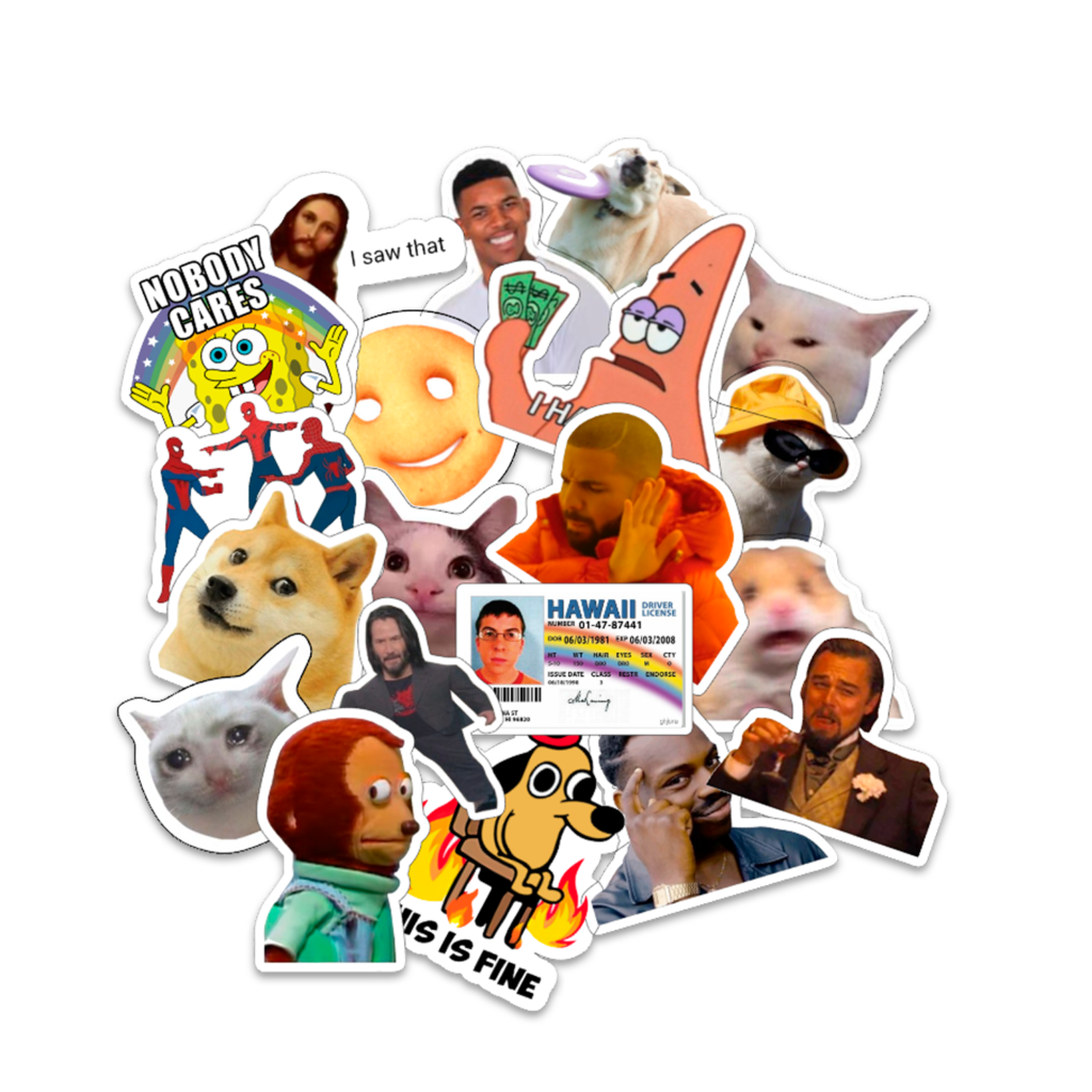 Stickers Random Mix x20 - VALU® Gráfica Creativa