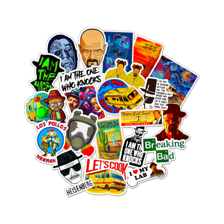 Stickers Breaking Bad v.1 x20 - VALU® Gráfica Creativa