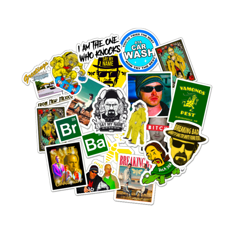Stickers Breaking Bad v.2 x20 - VALU® Gráfica Creativa