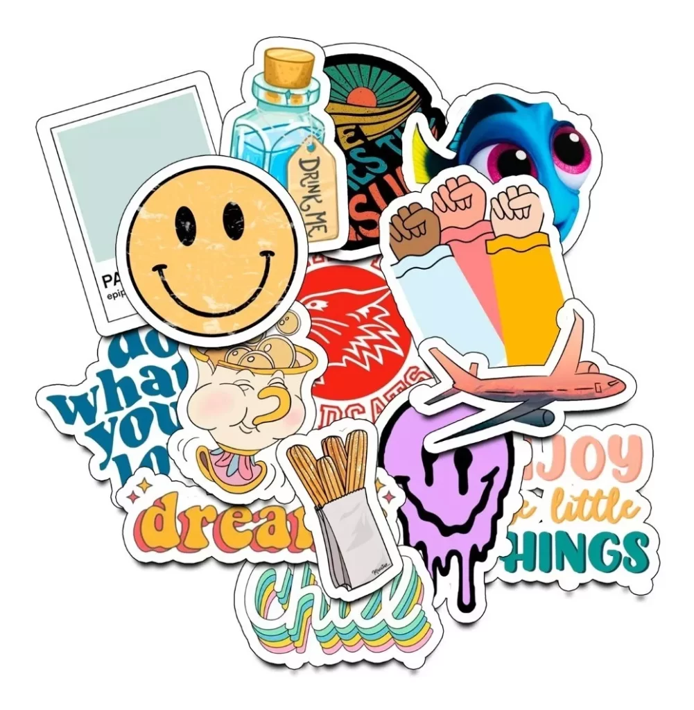 Stickers Smile x20 - VALU® Gráfica Creativa