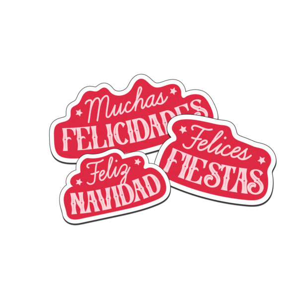 Stickers Navideños Mix x20 - VALU® Gráfica Creativa