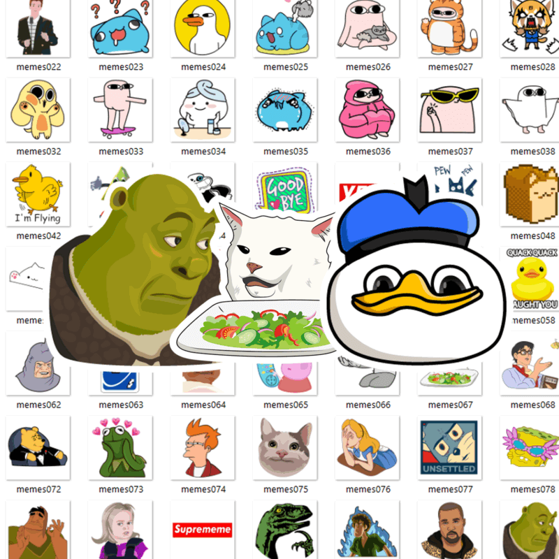 Imprimible Stickers Memes - VALU® Gráfica Creativa