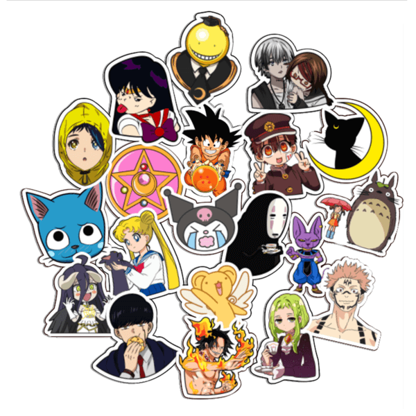 Stickers Anime x20 - VALU® Gráfica Creativa