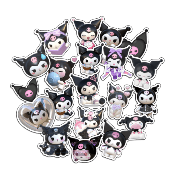 Stickers Kuromi x20 - VALU® Gráfica Creativa