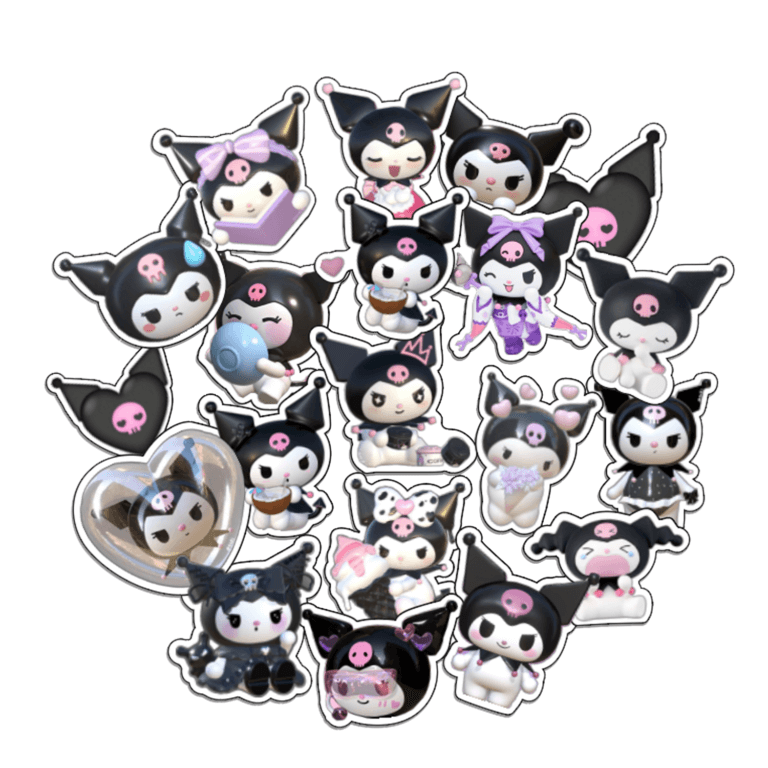 Stickers Kuromi x20 - VALU® Gráfica Creativa